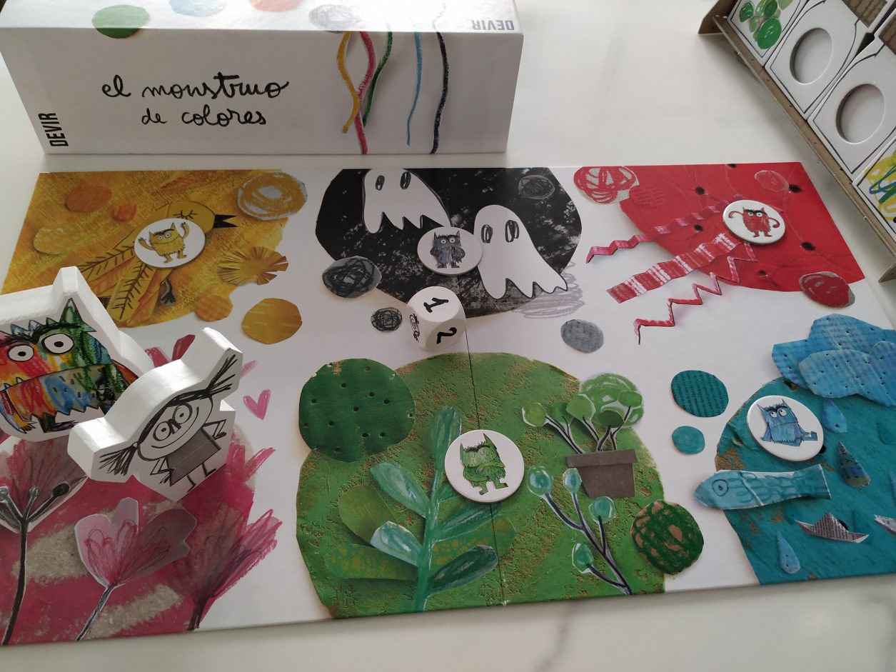 El monstruo de colores. Juego de mesa – Madres Desterradas